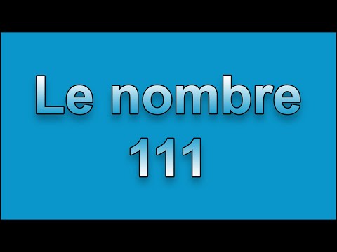 Le nombre 111