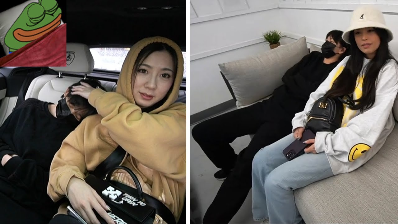 A Sleepy Miyoung on Stream - YouTube