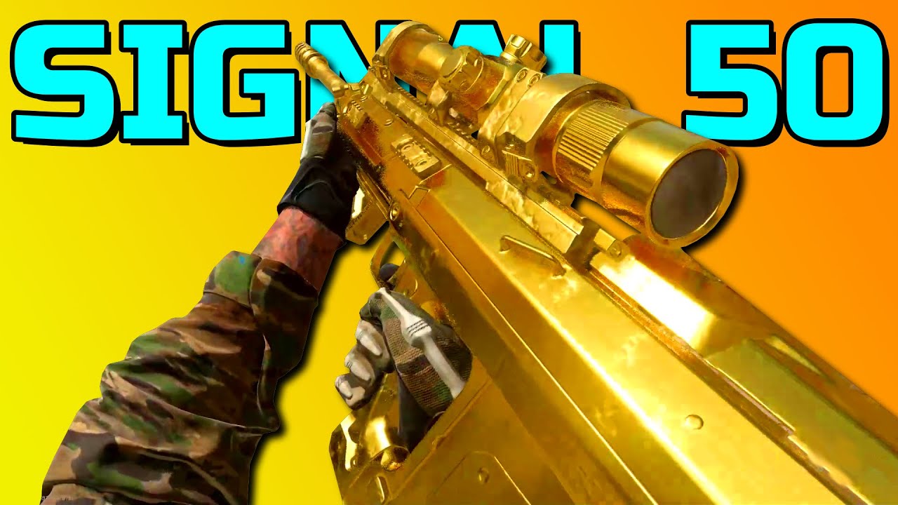 BEST SNIPER IN MW2? Signal 50 Best Class Setup For Modern Warfare 2 ...