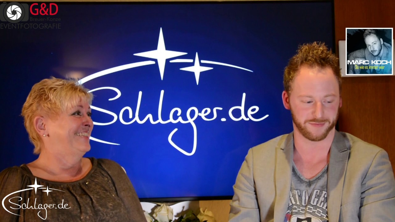 MARC KOCH Exklusivinterview mit Schlager.de in Köln, 08.02.2017 - YouTube