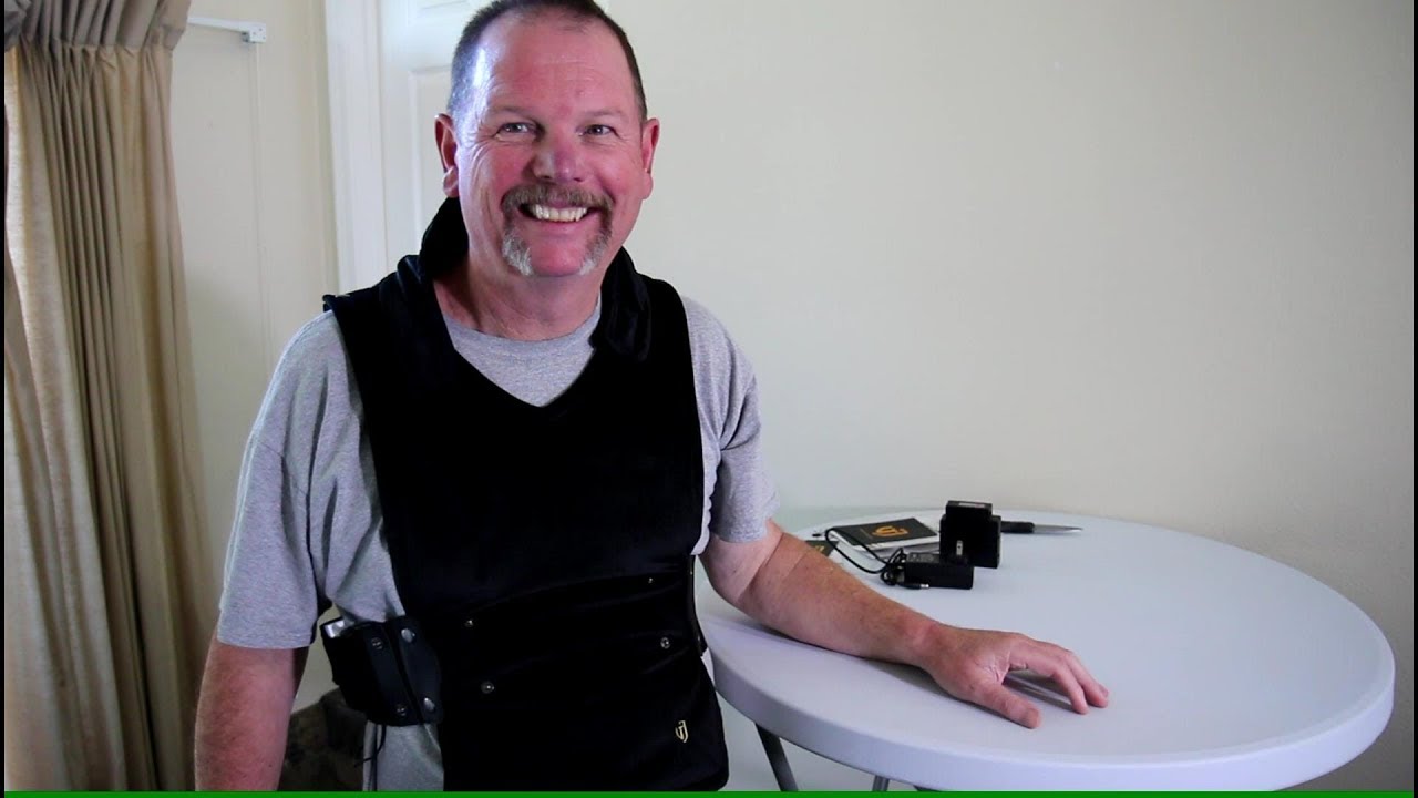 VJ Heated Vest Review~Therapy Vest for Back Pain Relief - YouTube