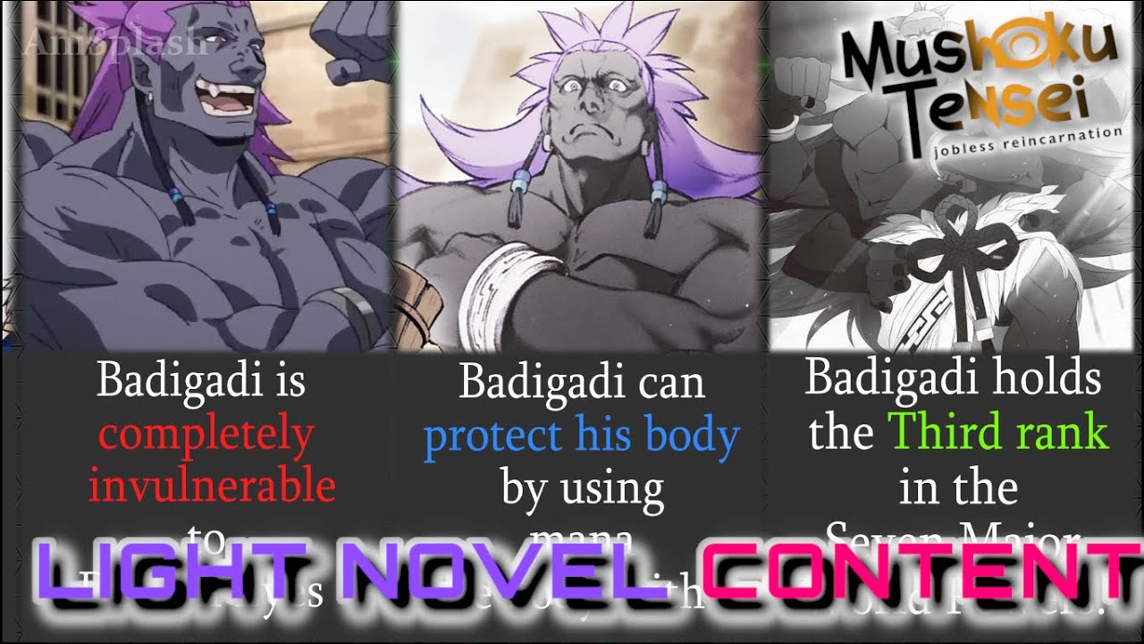 ALL YOU NEED TO KNOW ABOUT BADIGADI FROM MUSHOKU TENSEI - YouTube