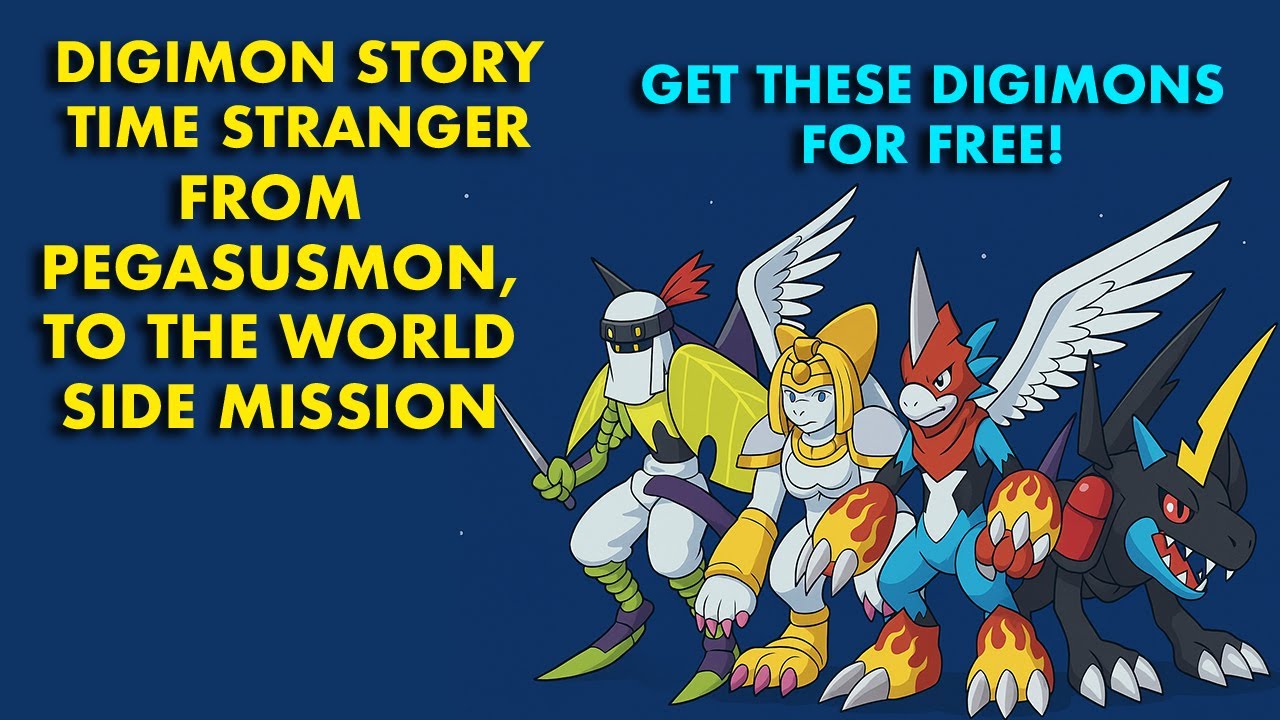 Digimon Time Stranger Unlock Shurimon, Nefertimon, Flamedramon ...