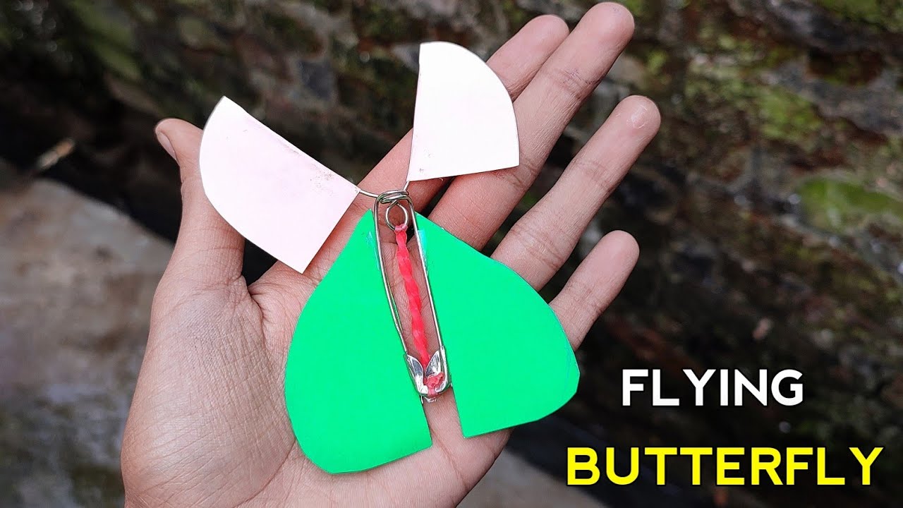 Rubber band butterfly store