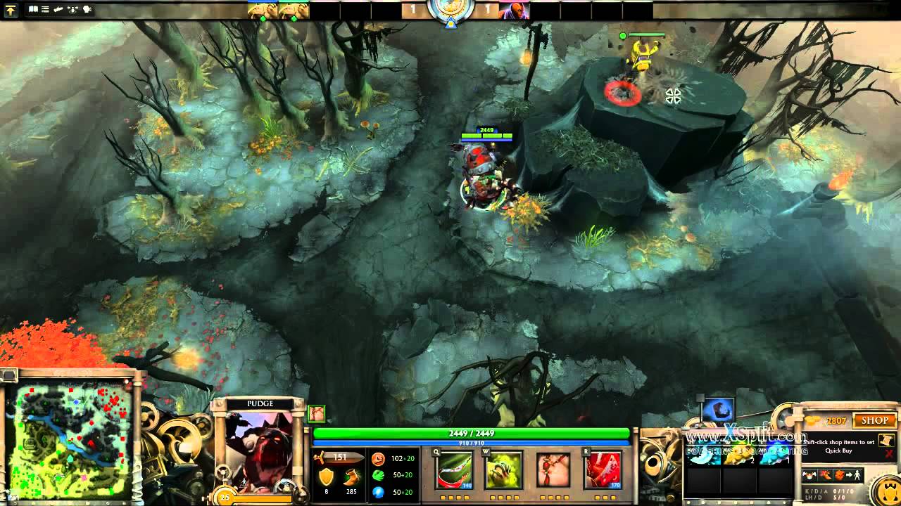 Dota 2 "Free to Play" wards and HUD - YouTube