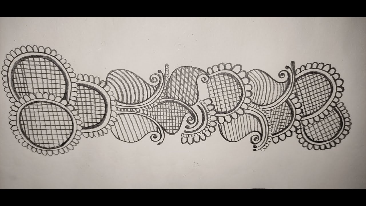 Beautiful Floral Arabic Design For Front Hand | Kavi Arts And Creations ...