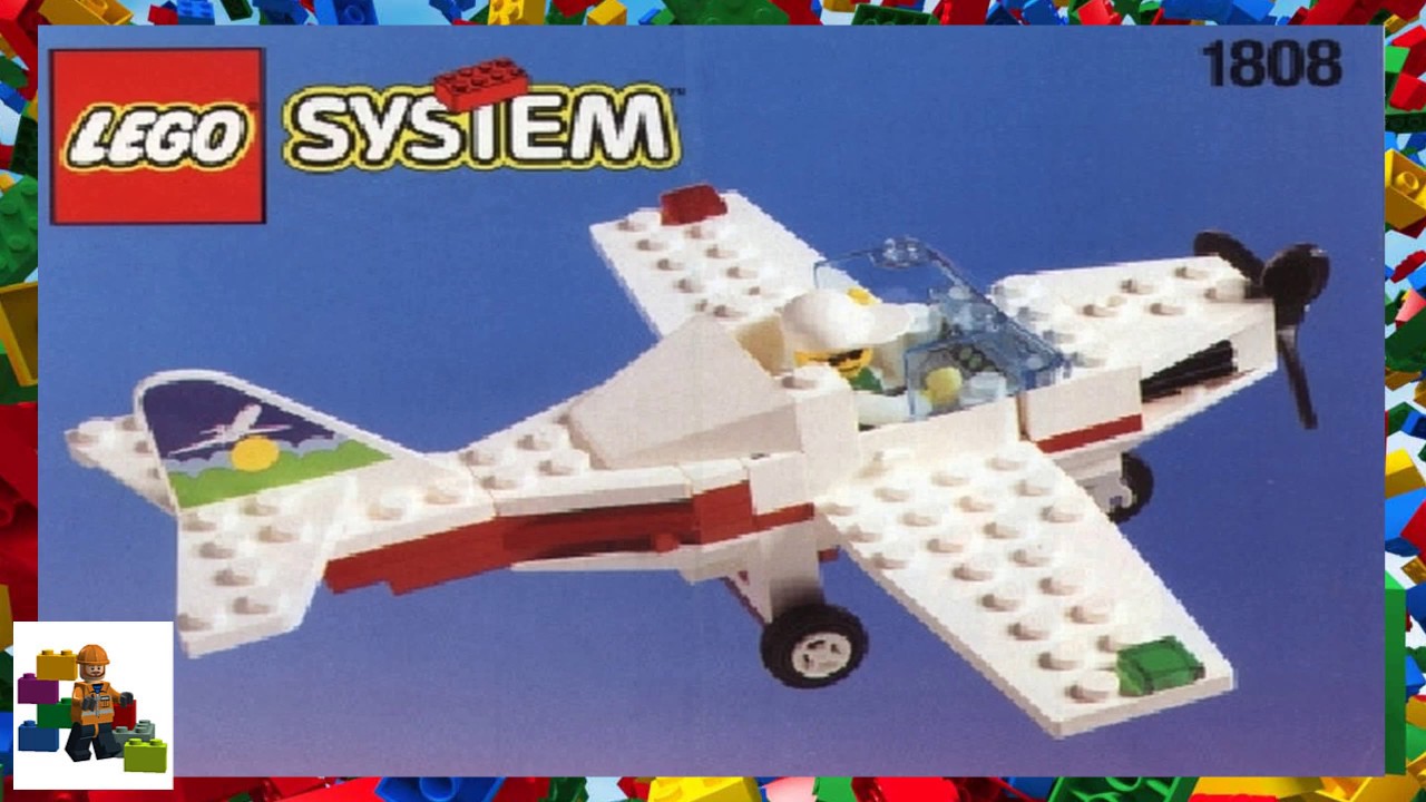 LEGO instructions - Town - Special - 1808 - Light Aircraft and Ground ...