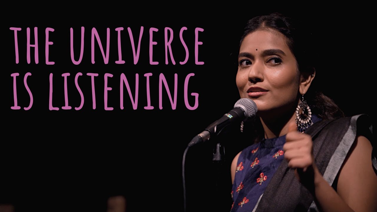 "The Universe Is Listening" - Sainee Raj ft Samuel | UnErase Poetry ...