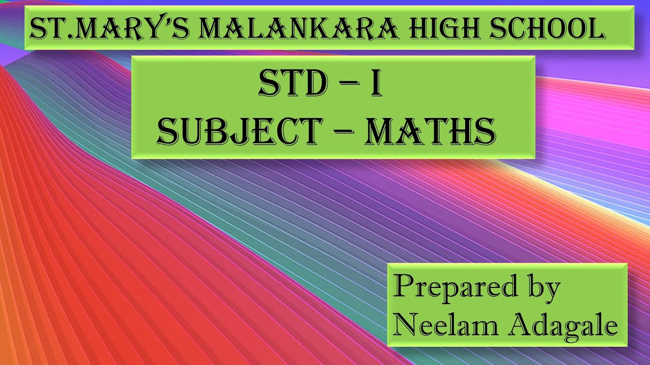 Standard: I , Subject: Maths , Topic: Numbers 41 to 45 - YouTube