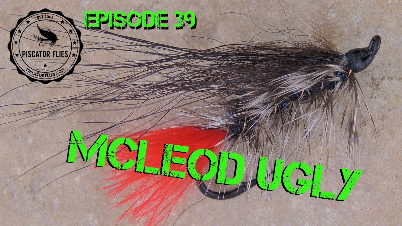 Fly tying McLeod Ugly Steelhead Fly Pattern - YouTube