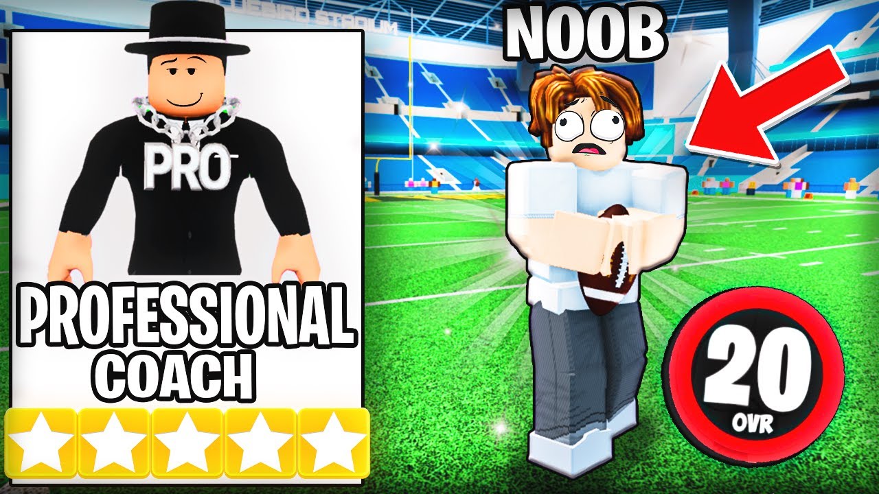 I Taught This NOOB How To Play Ultimate Football... - YouTube