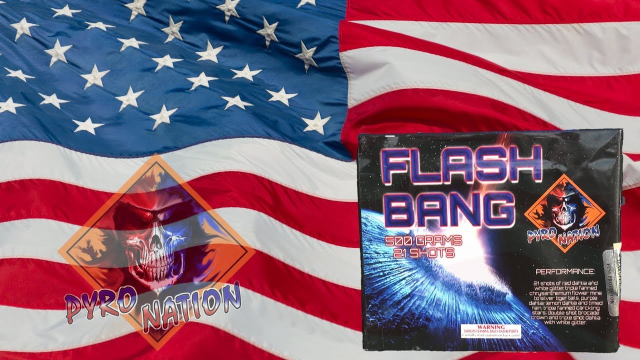 FLASH BANG - 500G CAKE - PYRO NATION FIREWORKS - YouTube