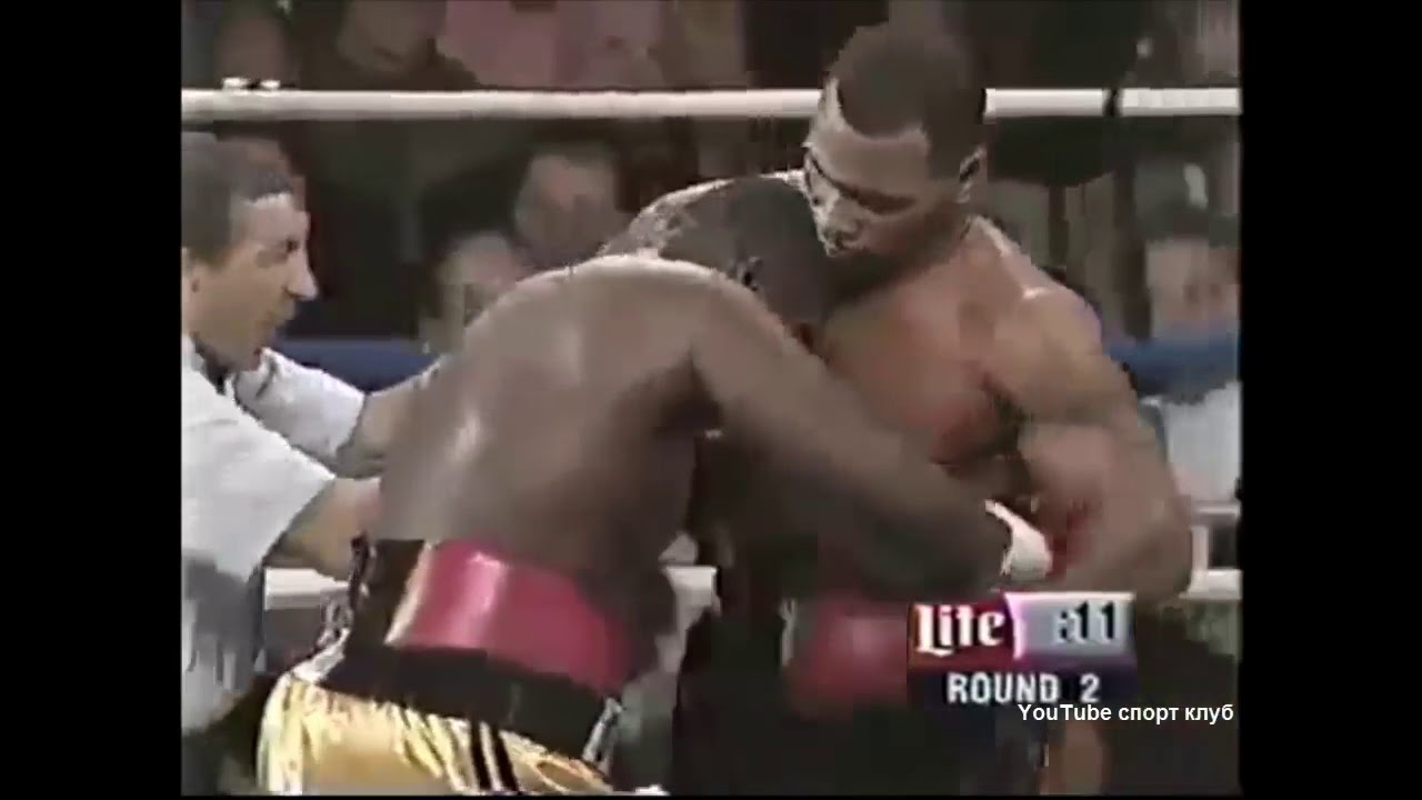Бокс Майк Тайсон Бастер Матис Mike Tyson vs Buster Mathis Jr YouTube ...