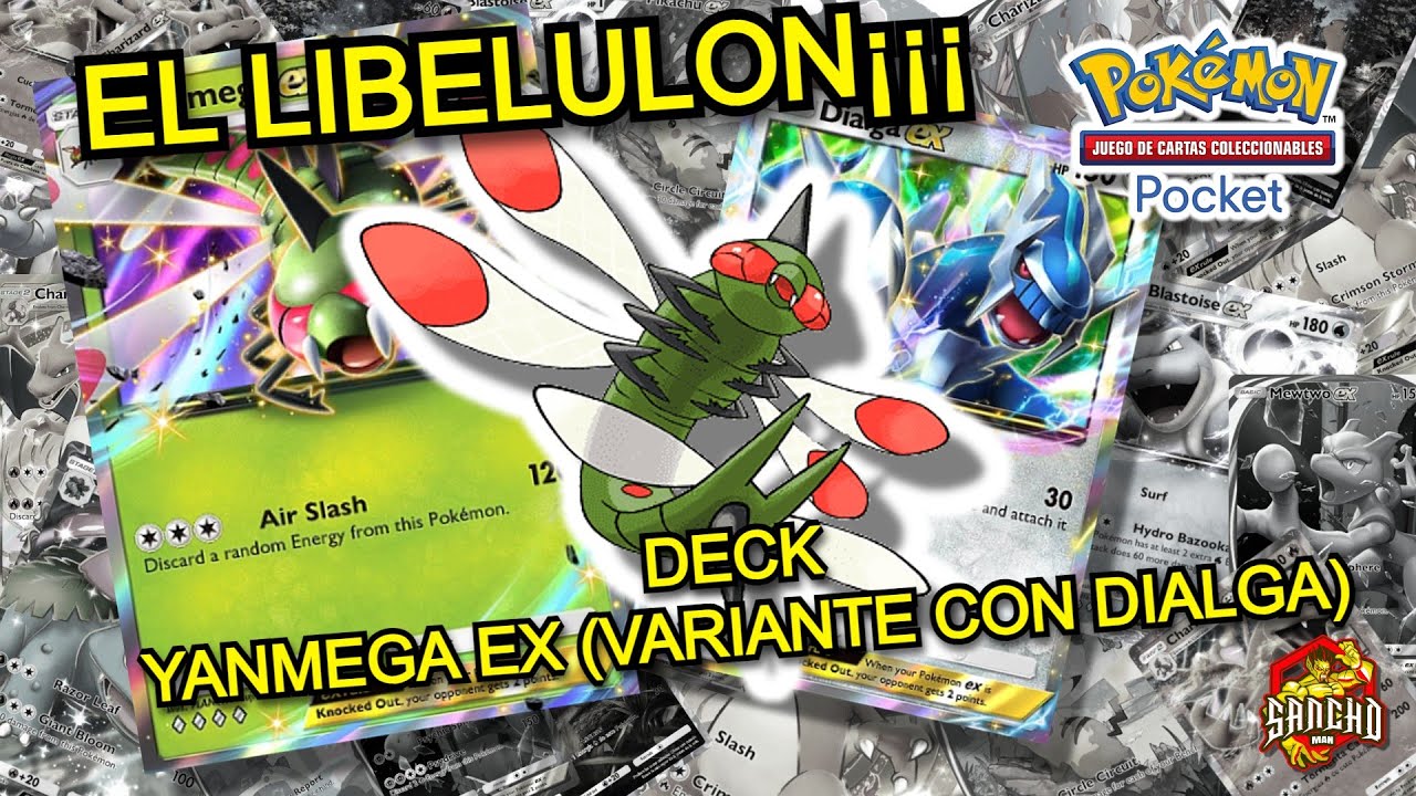 EL LIBELULON¡¡¡ | DECK YANMEGA EX (VARIANTE CON DIALGA) | POKEMON TCG ...