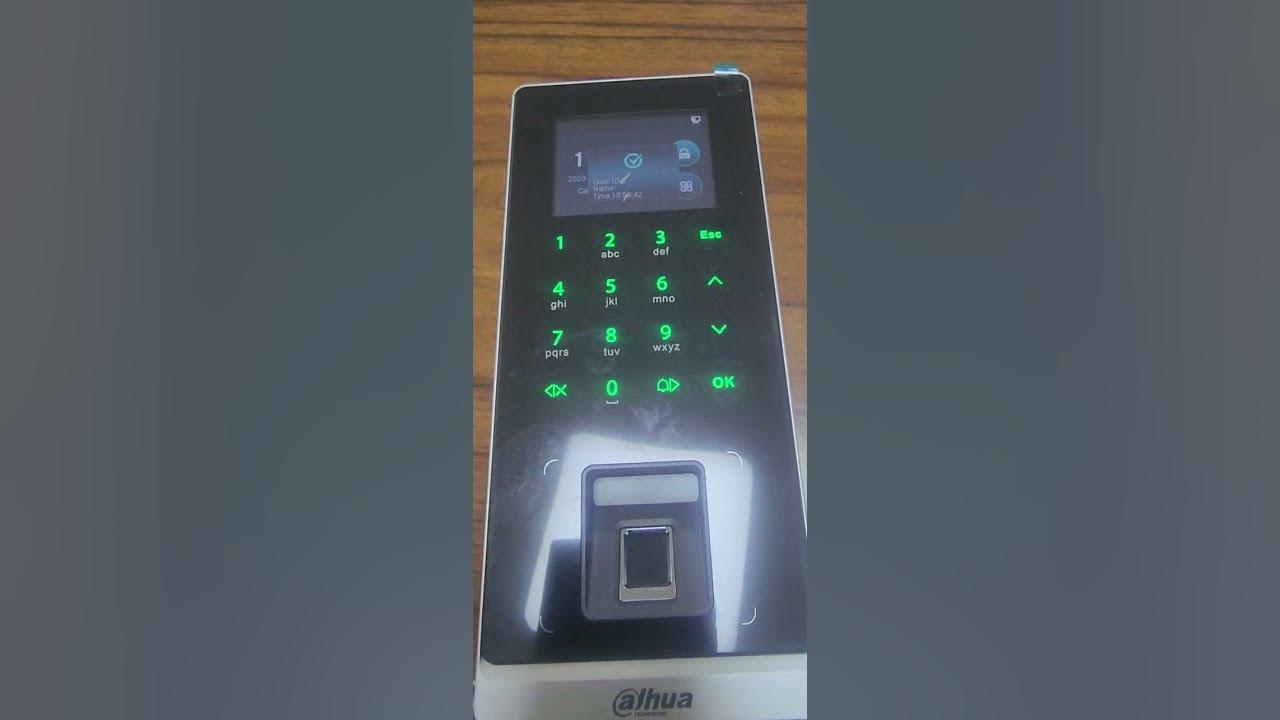 How to setup Dahua standalone access control device without an exit ...