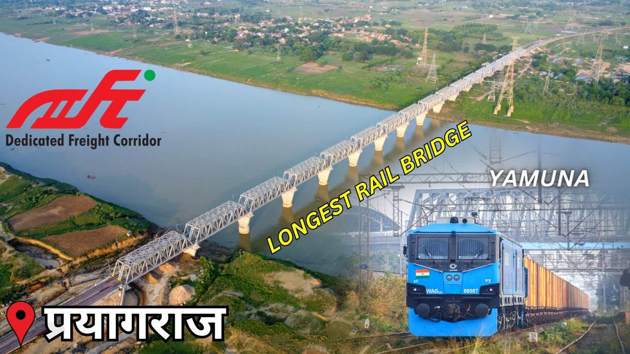 Prayagraj : New Yamuna Bridge on Eastern DFC #detoxtraveller - YouTube
