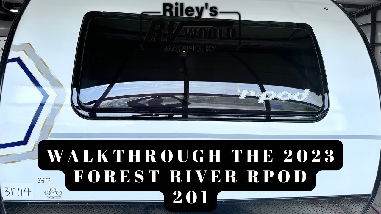 WALKTHROUGH THE 2023 FOREST RIVER RPOD 201 - YouTube