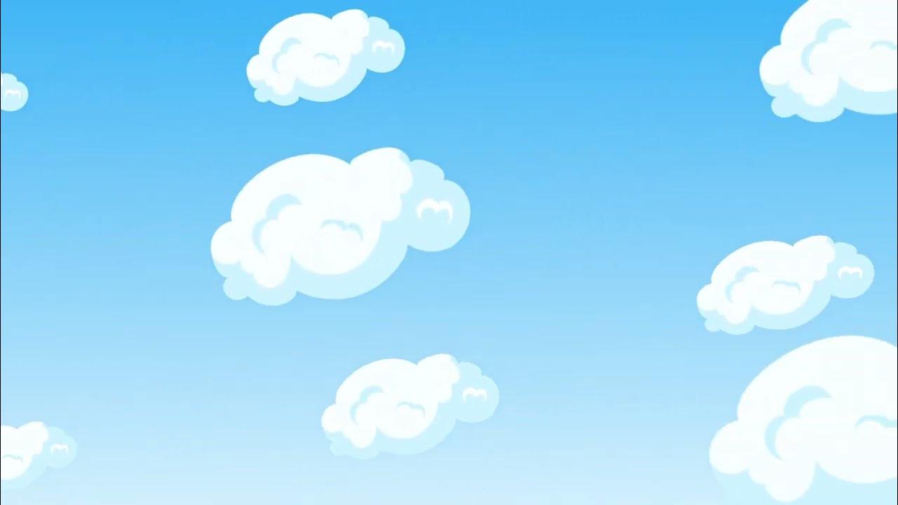 Motion Graphic - sky cloud parallax loop diagonal background - YouTube