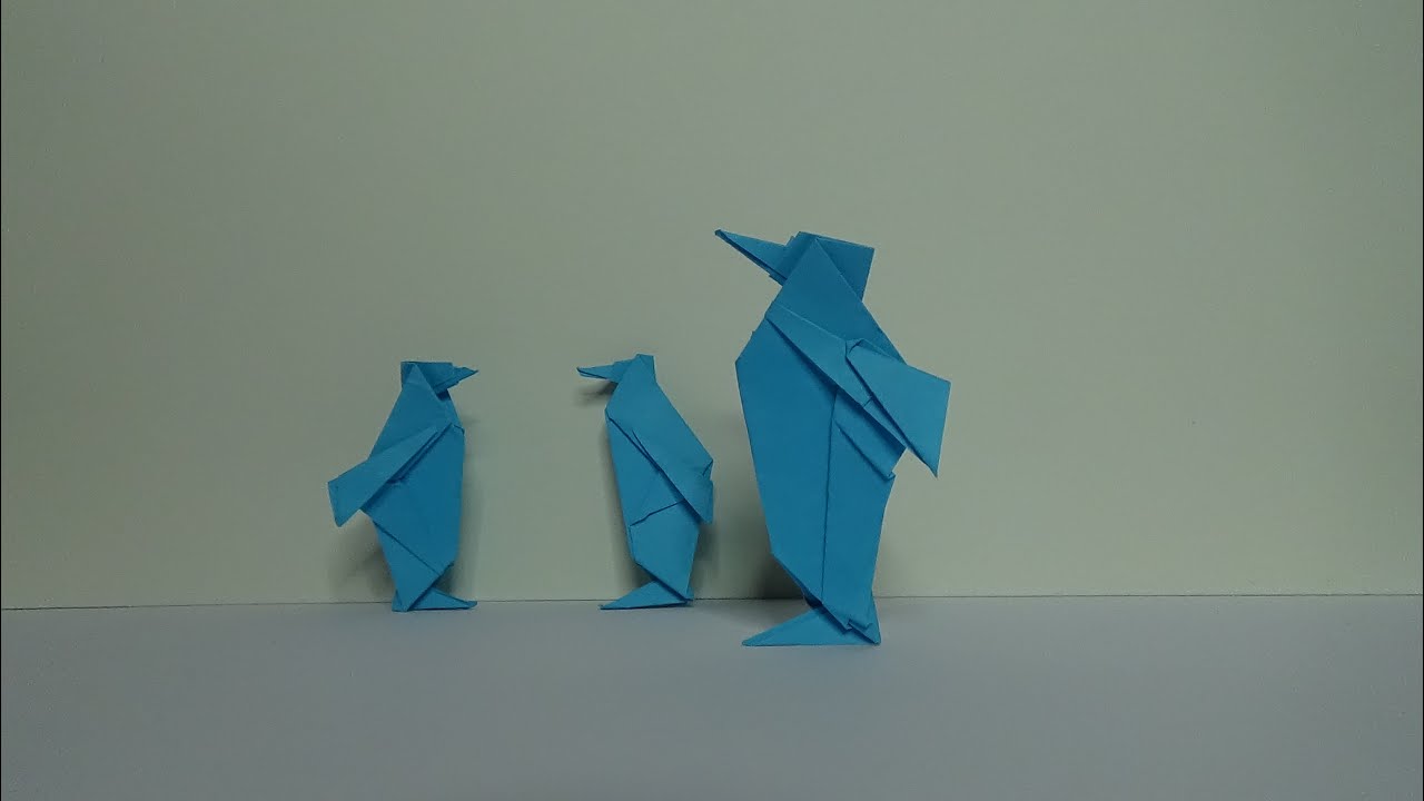 How to make an Paper Penguin - Origami Penguin v.2 Easy - YouTube