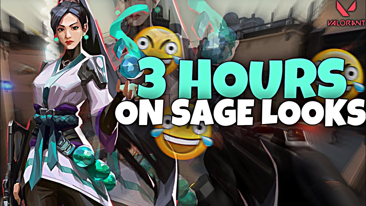 THIS IS WHAT 3 HOURS ON SAGE LOOKS LIKE🔥|| #valorant - YouTube