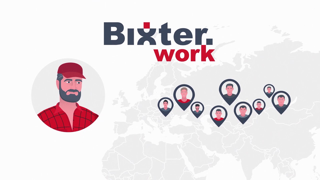 Find your employee with Bixter.work - YouTube