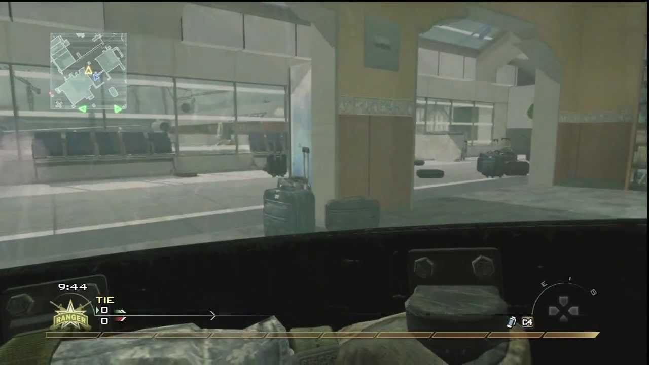 MW2 Riot shield C4 gameplay. - YouTube