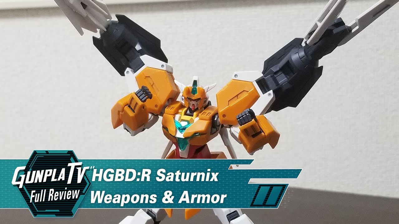 CORE GUNDAM II HGBD:R Saturnix Gundam | Gunpla TV - YouTube