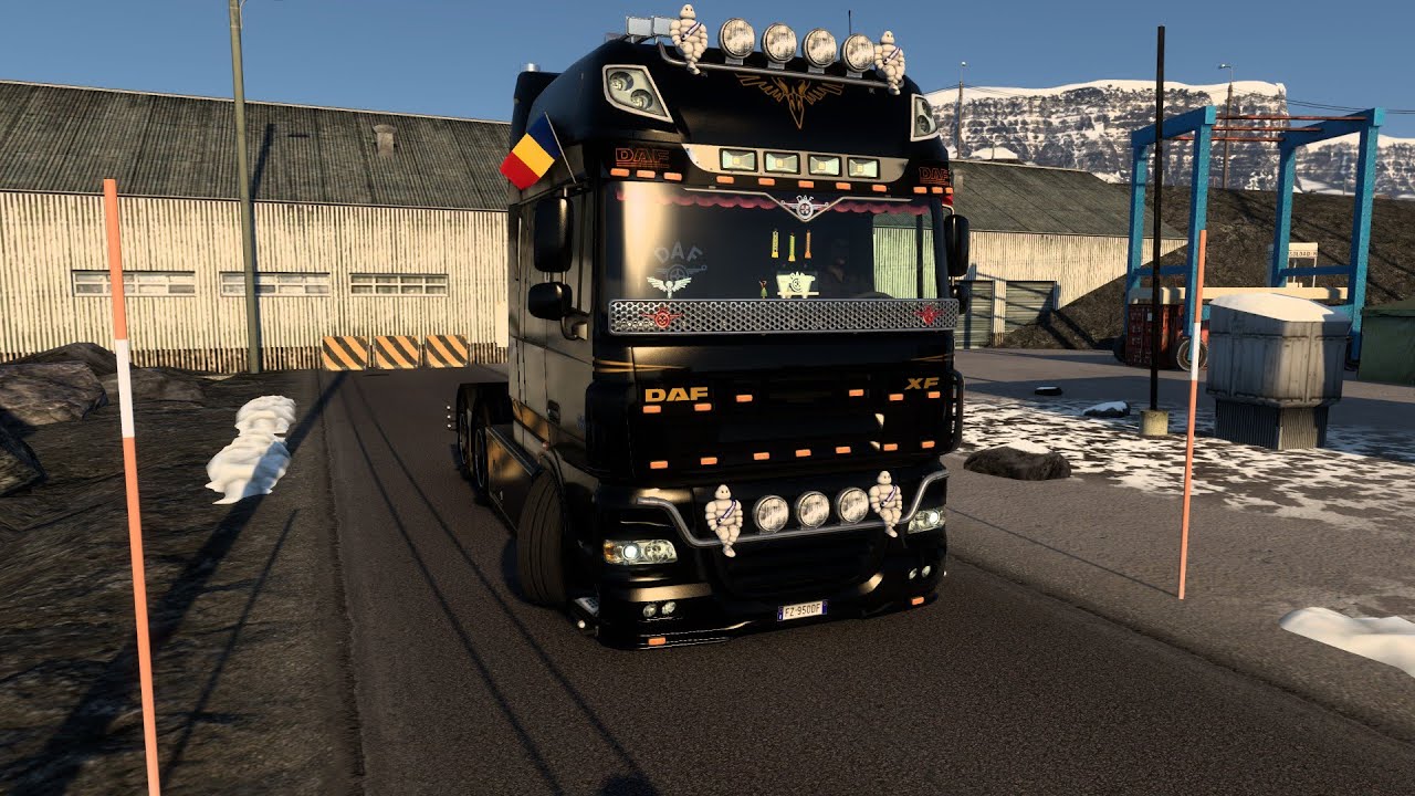 🎥ETS2🎬 OLD DAF 105 truckers mp promods 2.74 Longyearbyen👉Spain ...