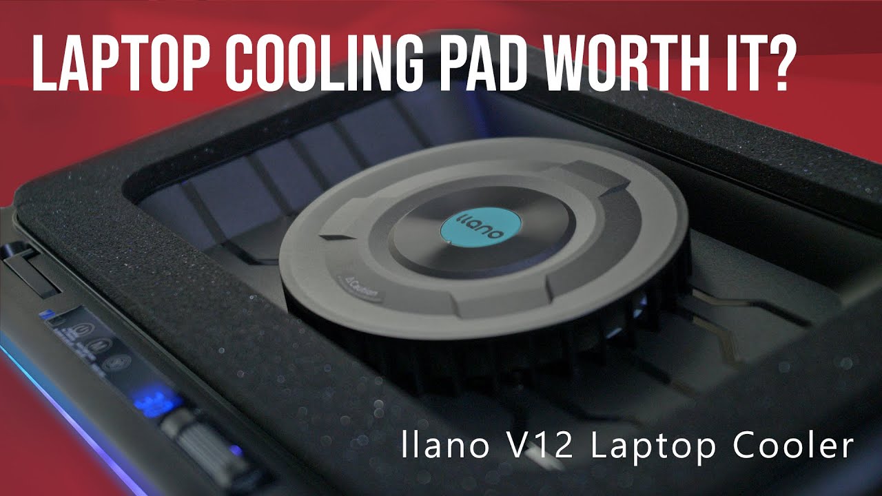 Why Did I Never Try Cooling Pads Before!? (llano V12 Laptop Cooling Pad ...