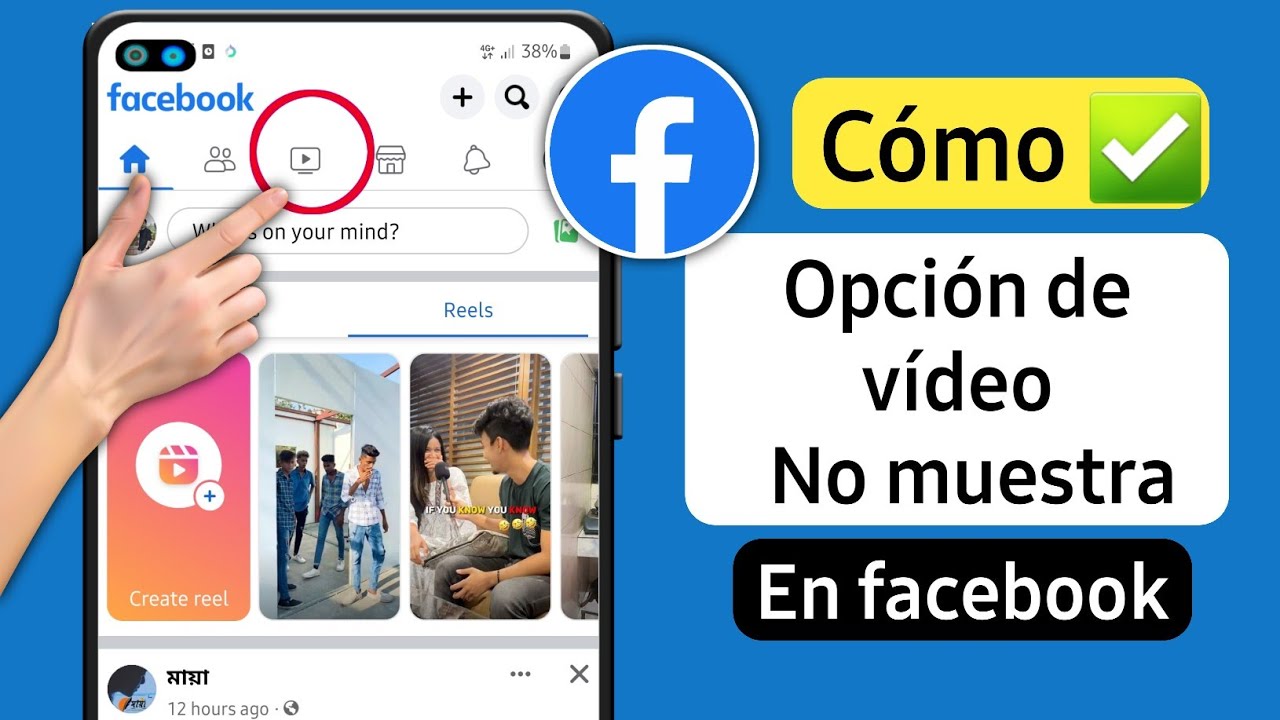 arreglar la opción de visualización de videos de Facebook que no ...