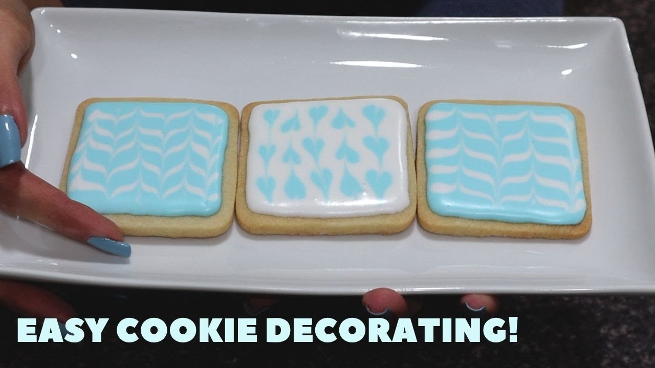Easy Cookie Decorating Tutorial - YouTube