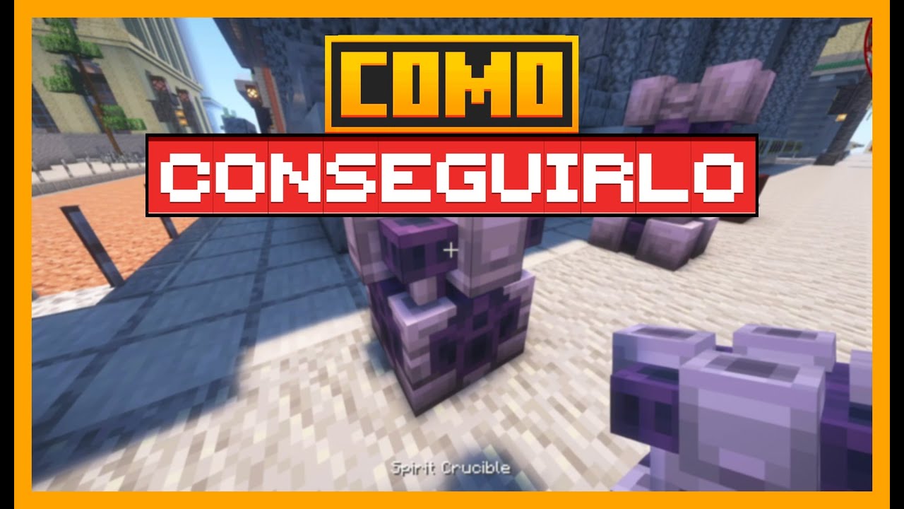 CÓMO USAR el SPIRIT CRUCIBLE en MALUM para Minecraft - YouTube