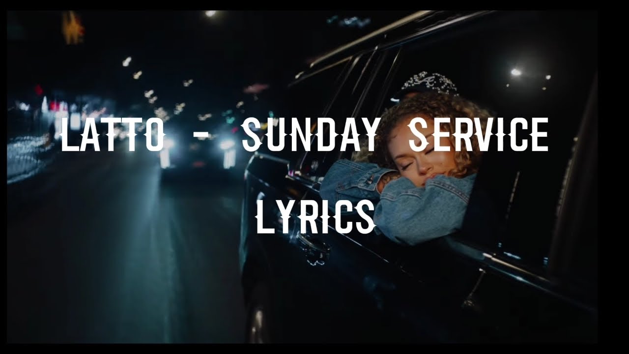 Latto - Sunday Service (Lyrics) - YouTube