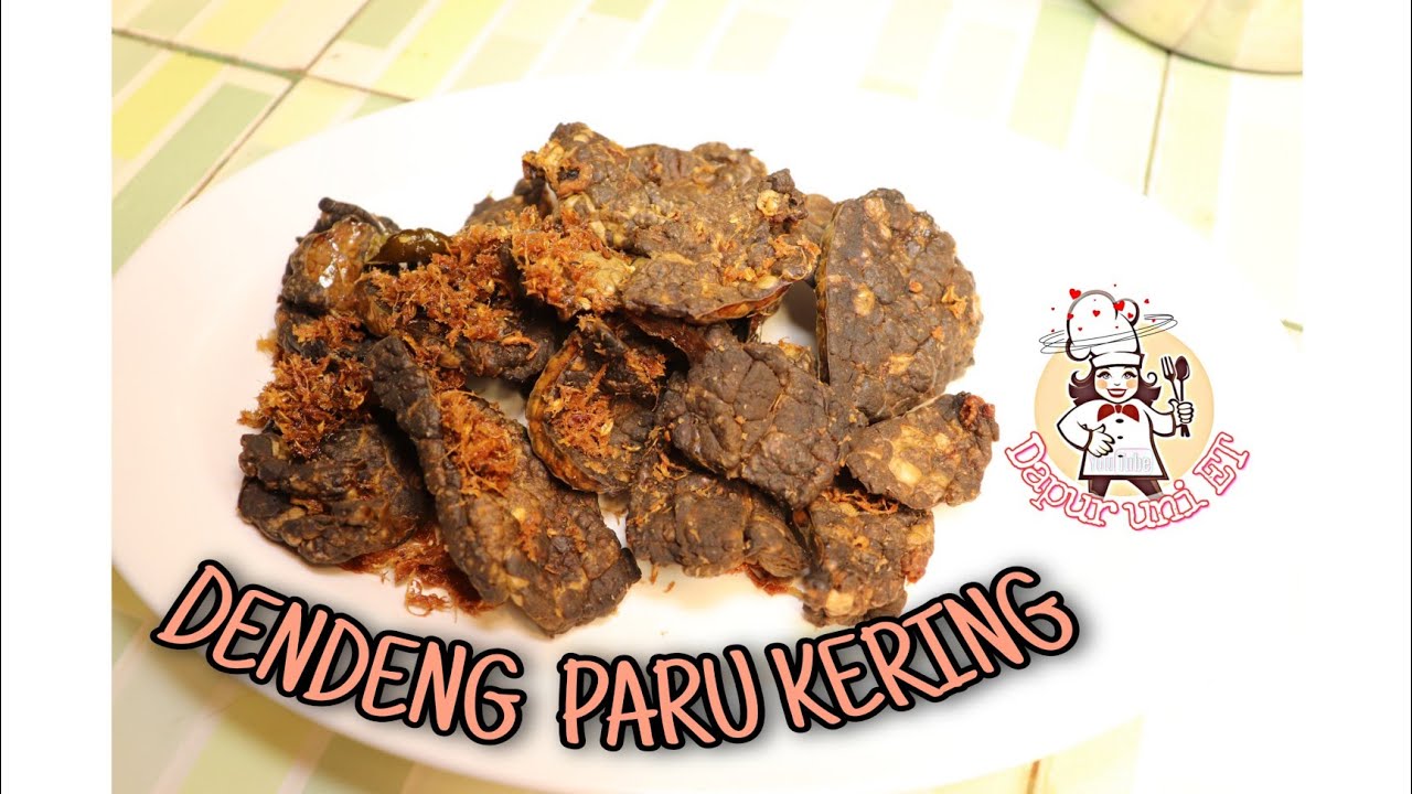 Resep PARU GORENG KERING / DENDENG PARU / RABU KARIANG khas Dapur Uni ...