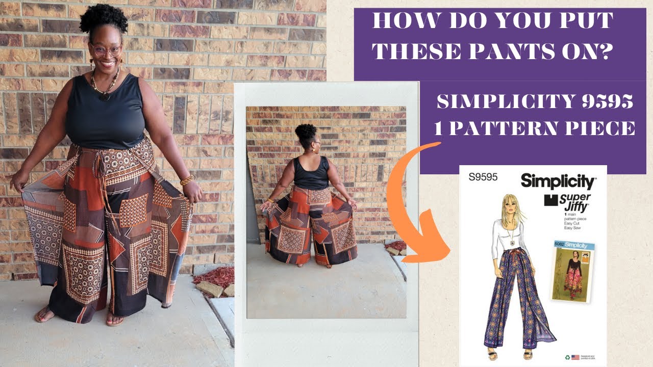 [722]Simplicity 9595 Pattern Review & TIPS!||EASY 1 Piece Pattern|Look ...