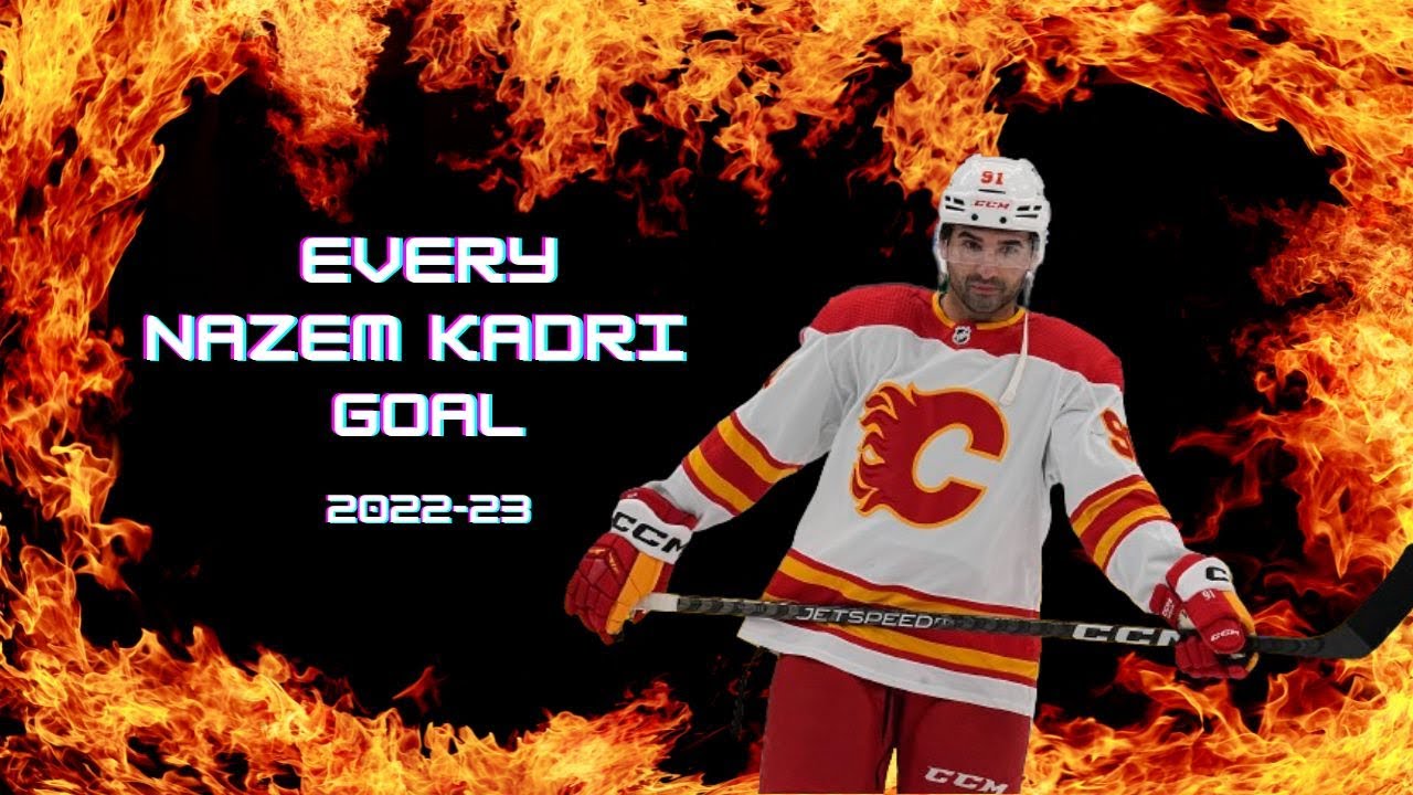 Nazem Kadri 24 Goals From The 2022-23 Season | Calgary Flames - YouTube