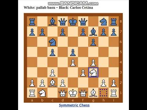 Symmetric Chess | pallab basu vs Carlos Cetina (Game 4) | See the game ...