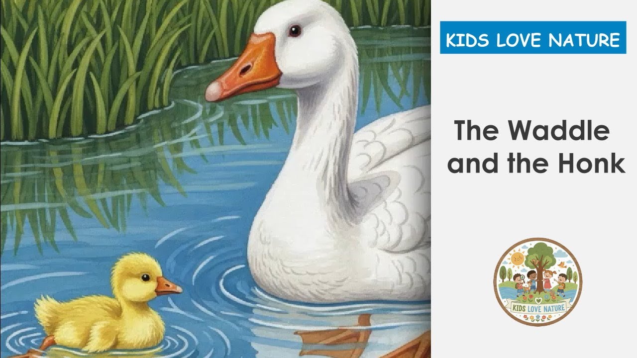 Farm Animals for Kids: The Goose Waddle and the Honk | A Fun Story to ...