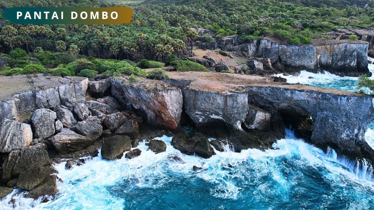 PANTAI DOMBO ROTE NTT || Wisata Pantai Dengan Tebing Karang Yang Unik ...