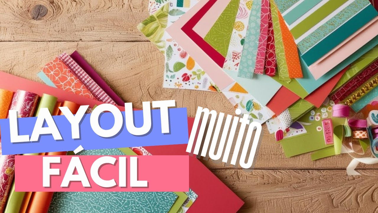 SCRAPBOOK LAYOUT| Tutorial - YouTube