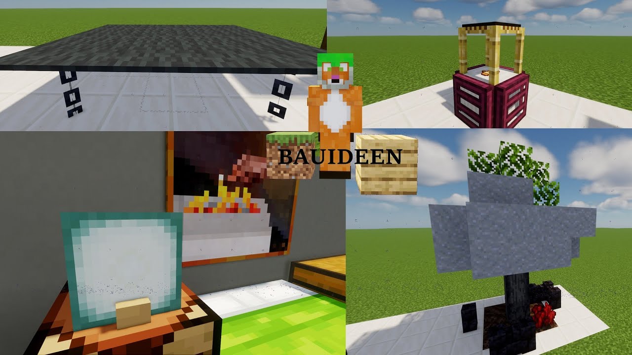 10 Bauideen [1.16.1] Minecraft [GER] I Pikatscha - YouTube