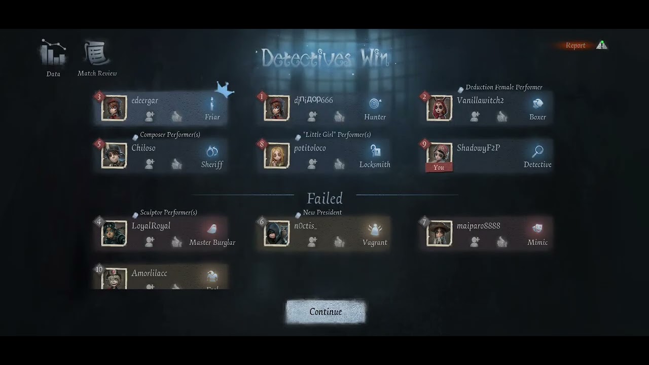 (IDV) First Win Copycat Detective - YouTube