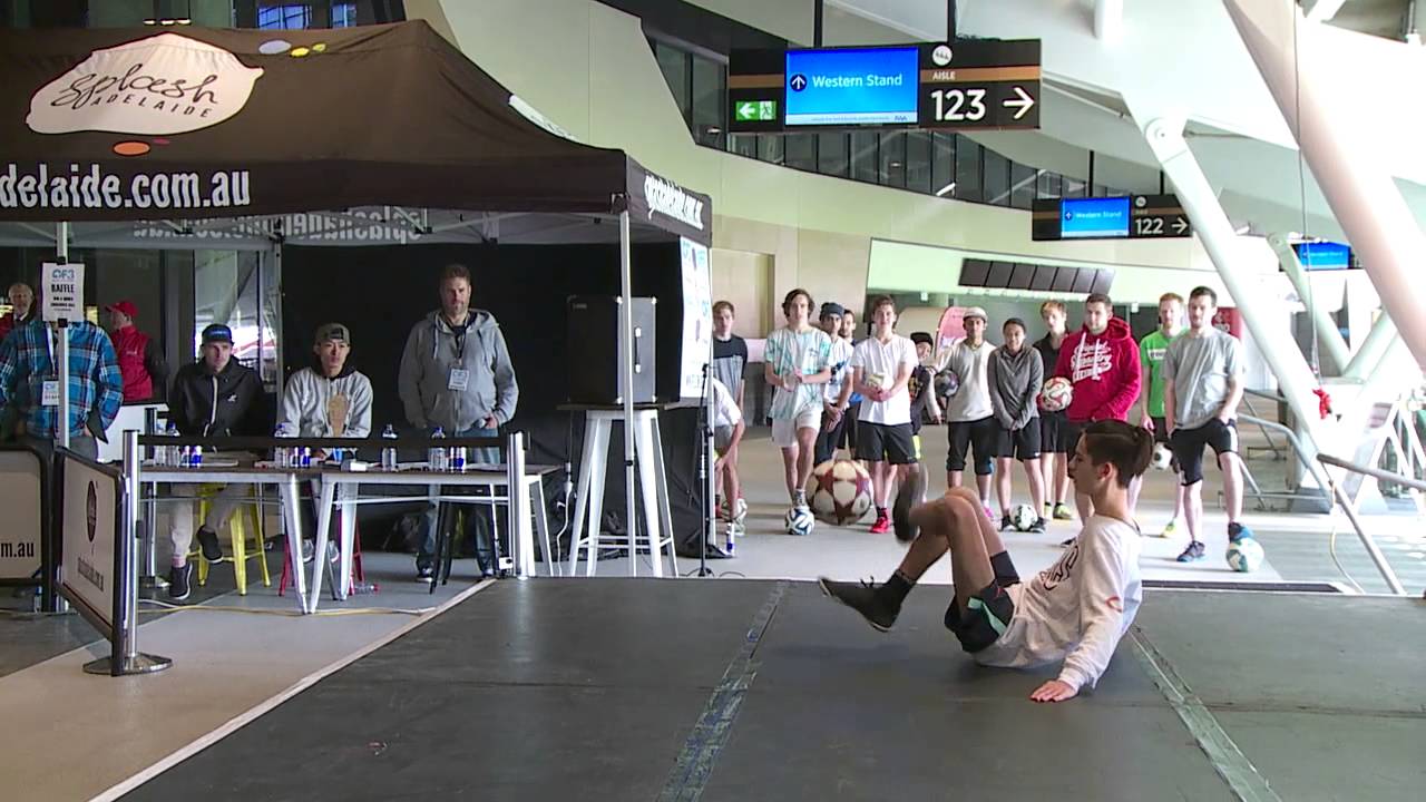 Jordan Morrison - Routine | Australian Freestyle Football Titles 2015 ...
