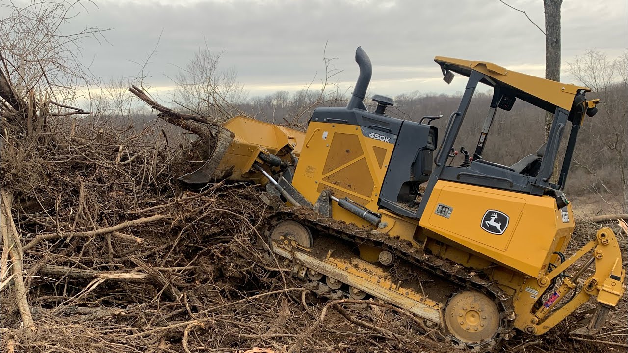 2019 John Deere 450k dozer - YouTube
