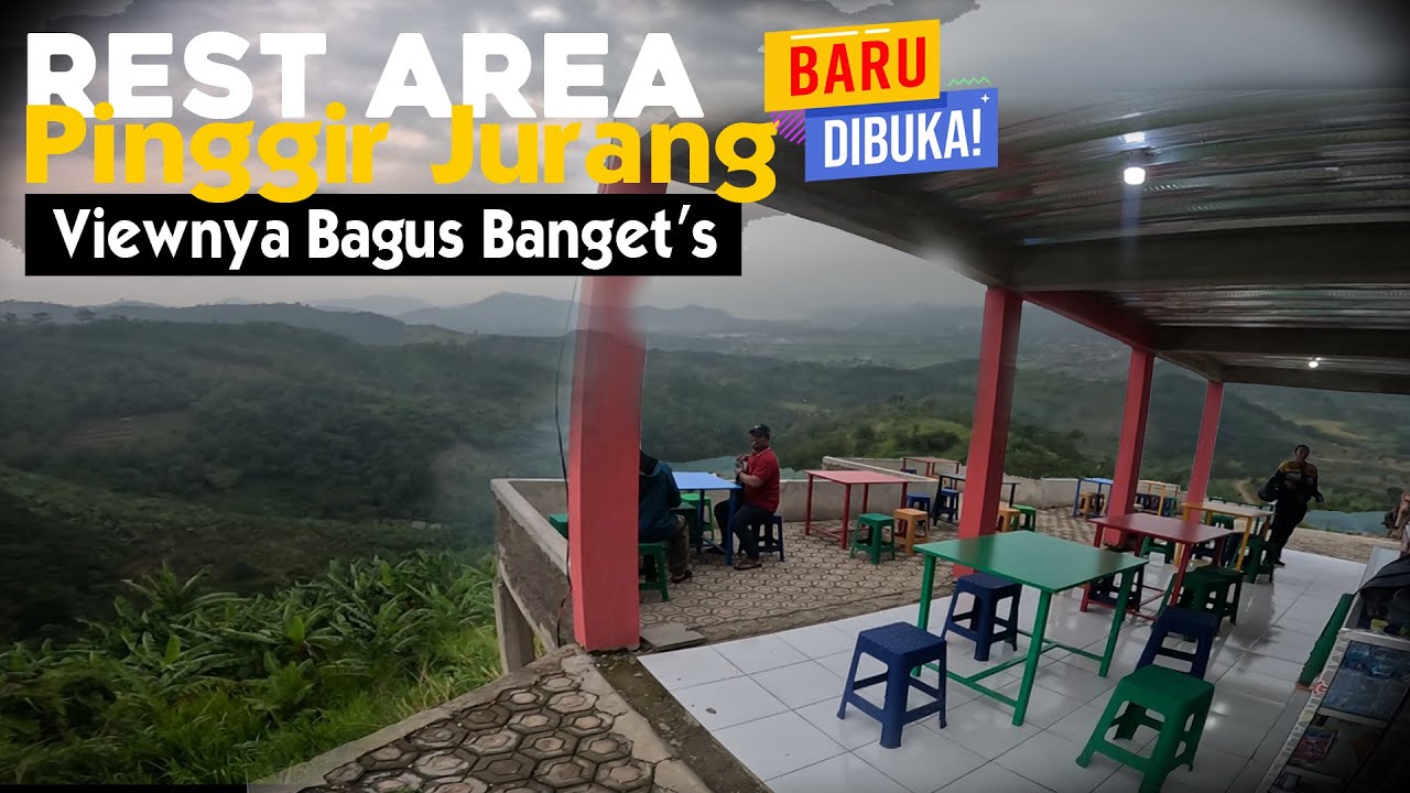 BARU BUKA Rest Area Panorama Cirata PARCI Jalur Jakarta - Bandung Via ...