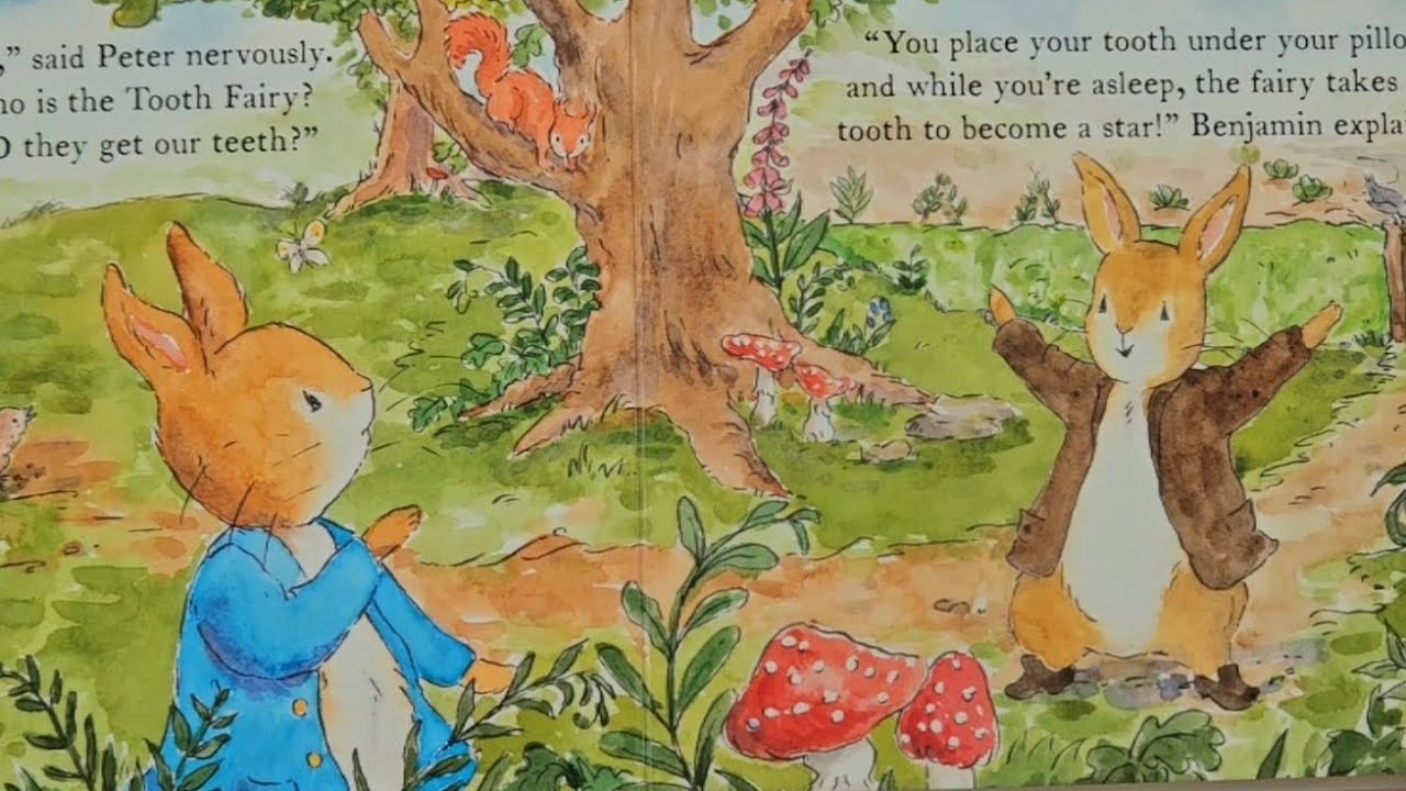 The Tooth Fairy, Peter Rabbit, Read Aloud Kids Story Book | Aluna White ...