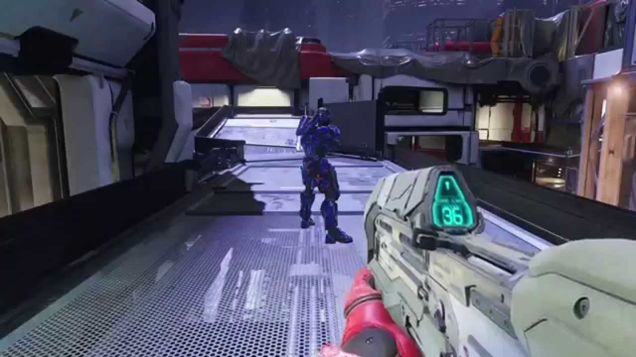 Halo 5: Guardians - Battle of Shadow and Light - Shove It - YouTube
