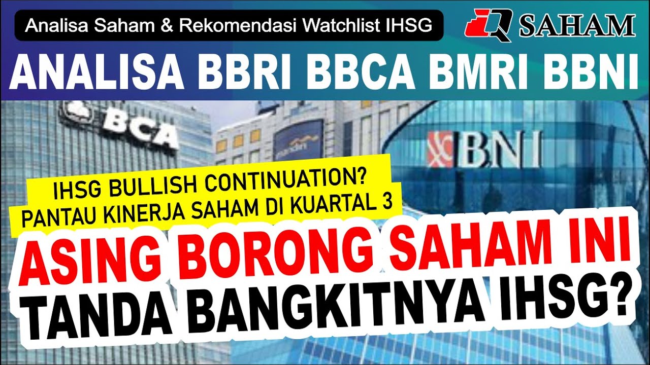 Asing Borong BBRI BBCA BMRI BBNI? Apakah Ini Awal Dari Bangkitnya IHSG ...