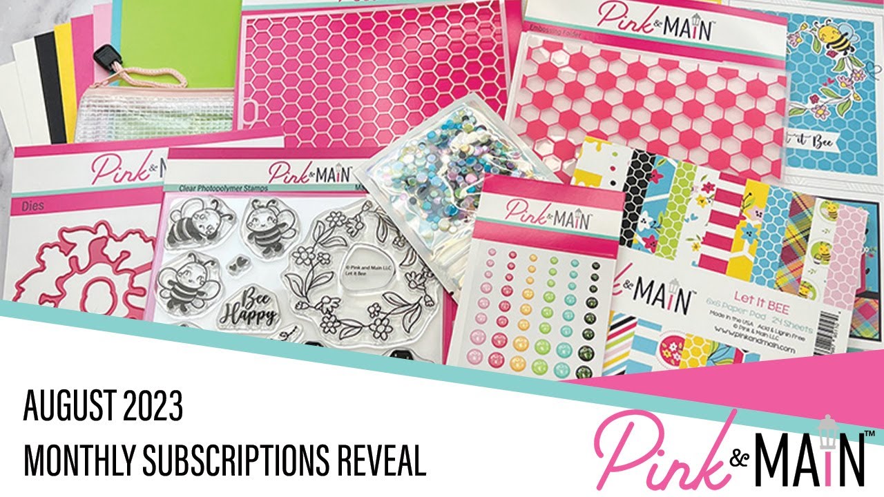 Pink and Main New Subscriptions Reveal! | August 2023 - YouTube
