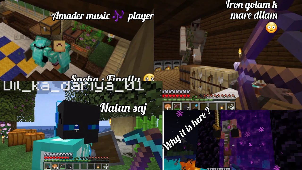 Minecraft music player 👌 - YouTube